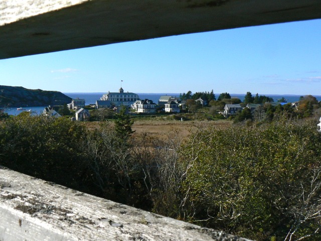 Between the rails….Doug Way – Monhegan Commons